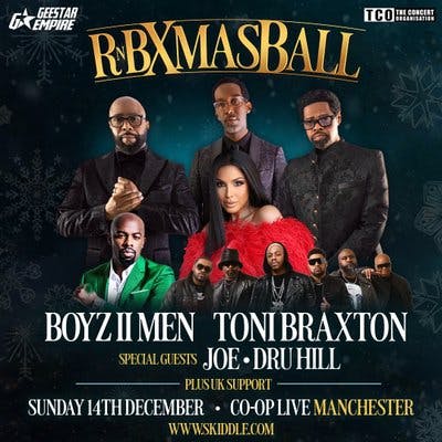 RnB Xmas Ball 2025 | Co Op Arena Manchester Manchester Sun 14 December 2025