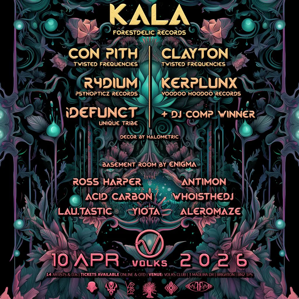 TWISTED FREQUENCIES present KALA - Forestdelic Records | The Volks ...