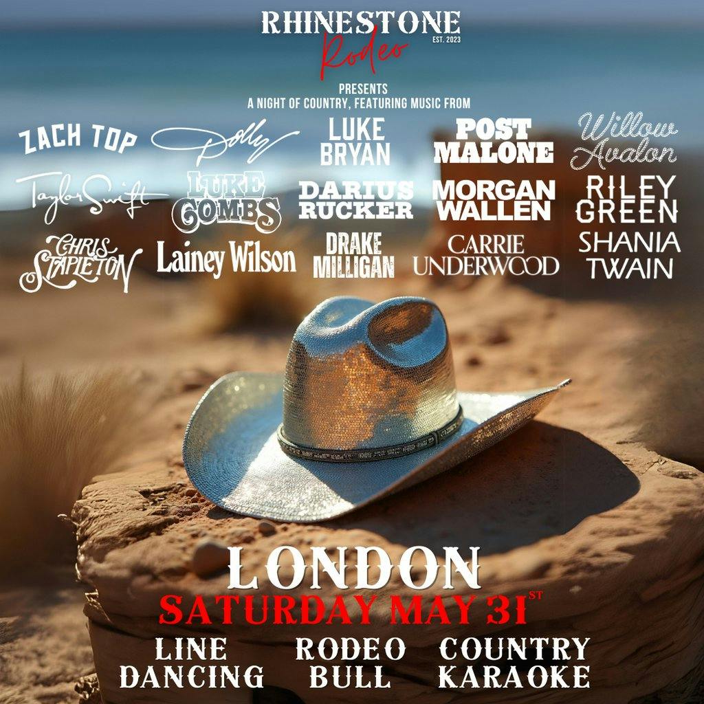 Rhinestone Rodeo: London 31st May | Electric Ballroom Camden Town Sat ...
