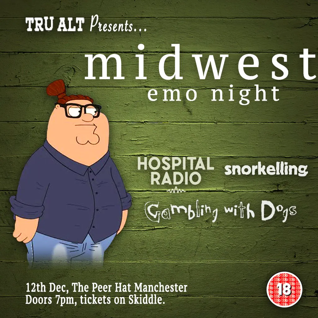 Tru Alt Presents: Midwest Emo Night @ The Peer Hat | The Peer Hat ...