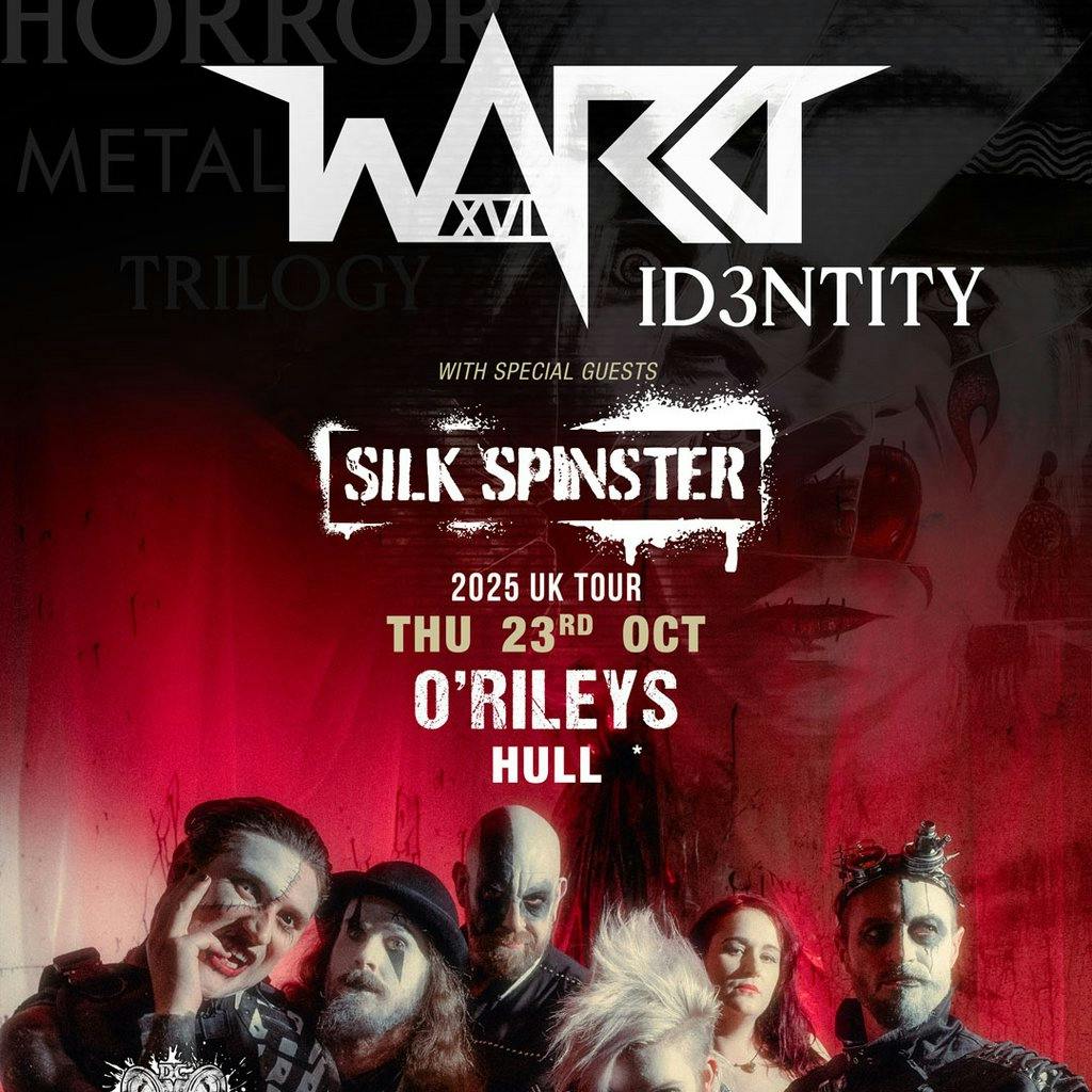 WARD XVI - ID3NTITY TOUR 2025 - O'Rileys, Hull | ORILEYS LIVE MUSIC ...