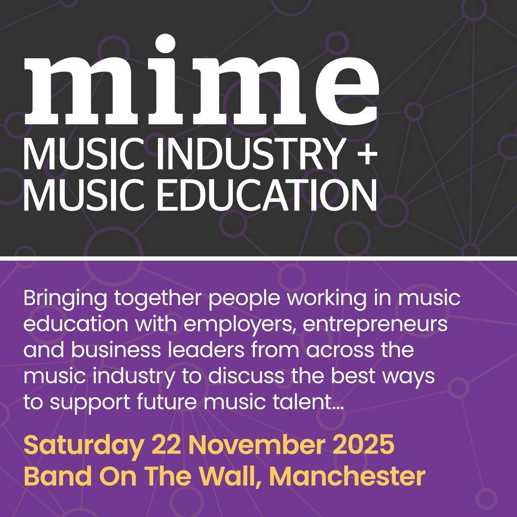 Tickets: MIME Conference 2025 | Band On The Wall Manchester Sat 22 ...