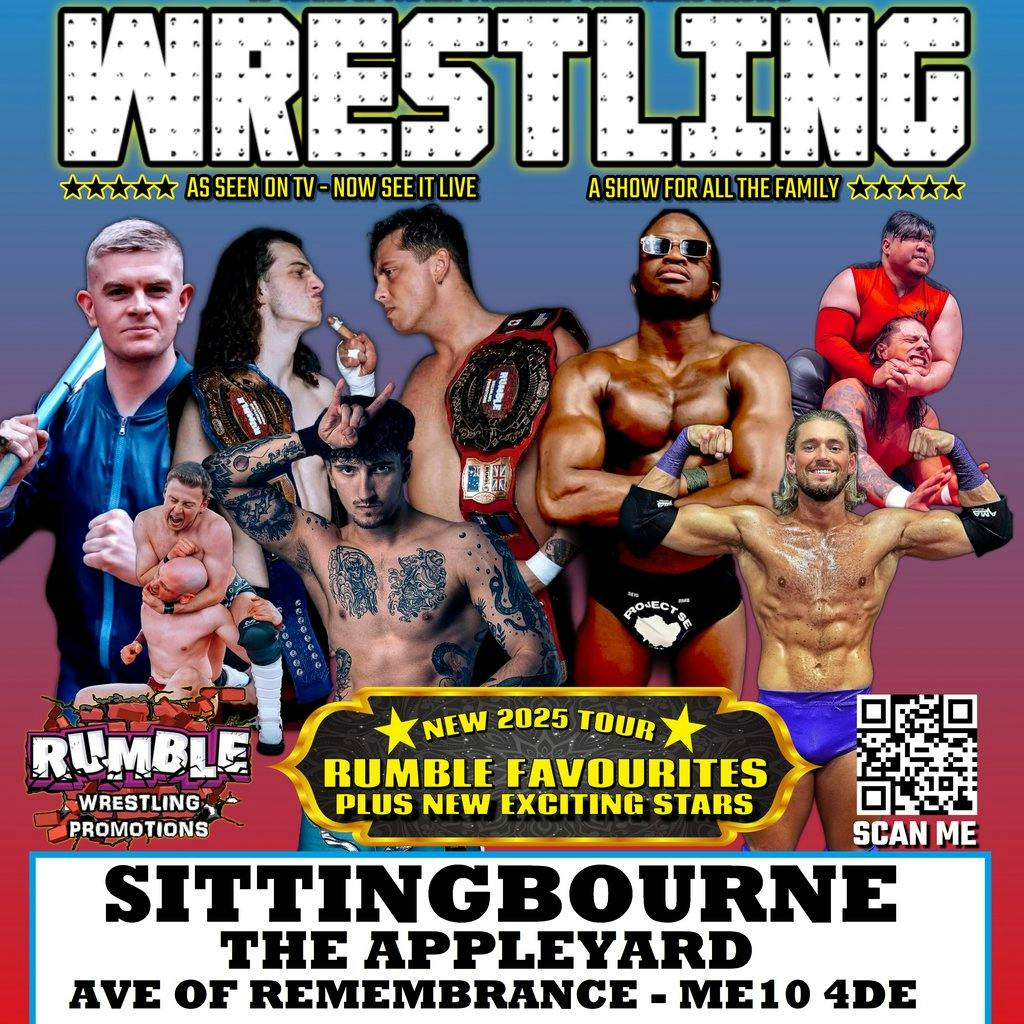 Tickets: Rumble Wrestling returns to Sittingbourne | The Appleyard ...