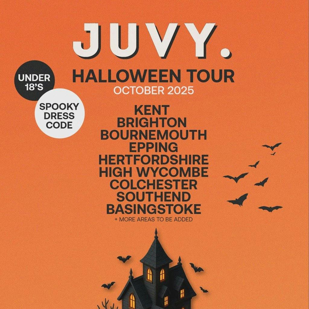 JUVY Under 18s - Halloween Tour - Weds 22 Oct - KENT | BALLIN' Maidstone Maidstone Wed 22 ...