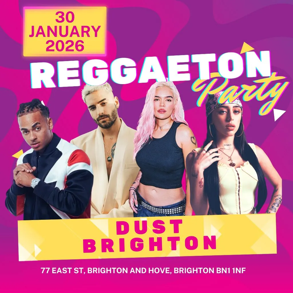 Reggaeton Party (Brighton) January 2026 | Dust Brighton Fri 30 January 2026