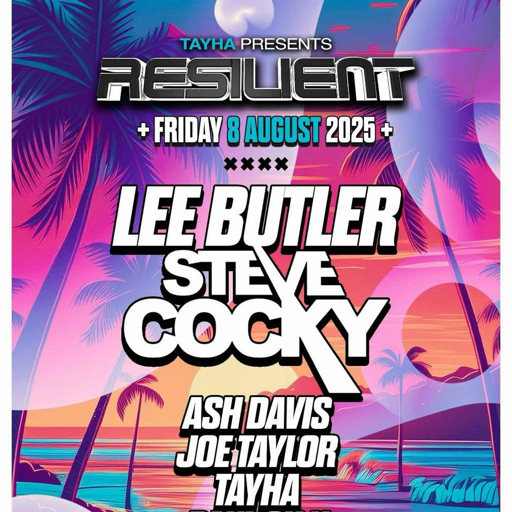 Tickets: Resilient pres. Lee Butler & Steve Cocky | Bonobo Bar And ...