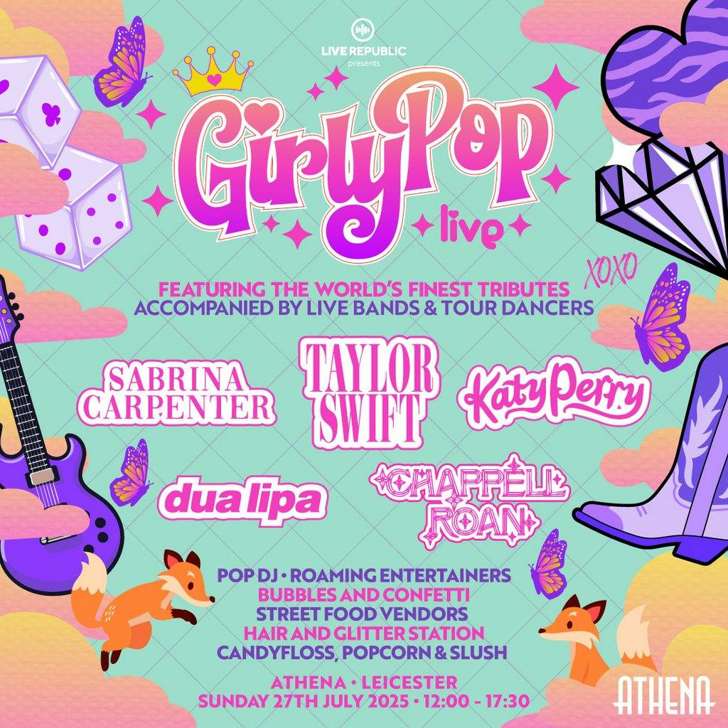 Tickets: GirlyPop Live | Athena, Leicester | SOLD OUT | Athena Events ...