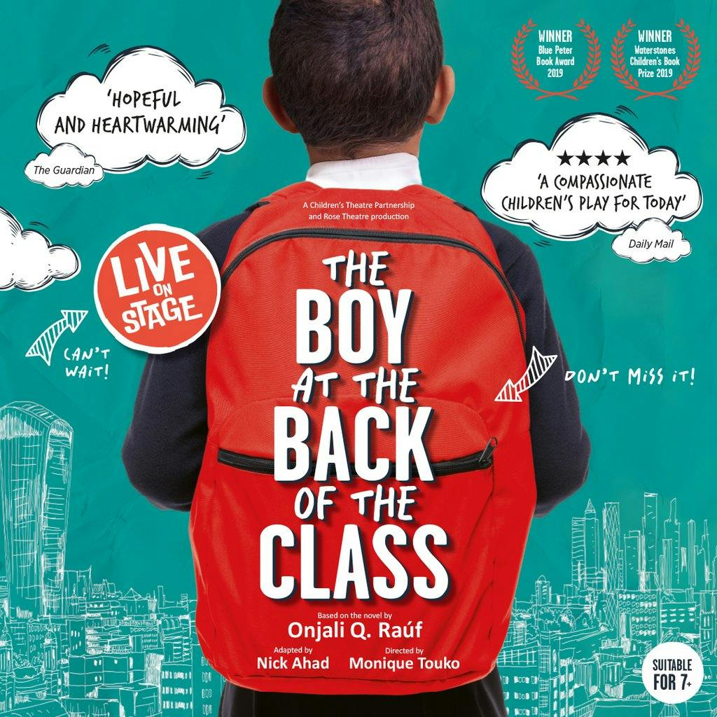 Tickets: The Boy at the Back of the Class | Rose Theatre London Wed 11 ...