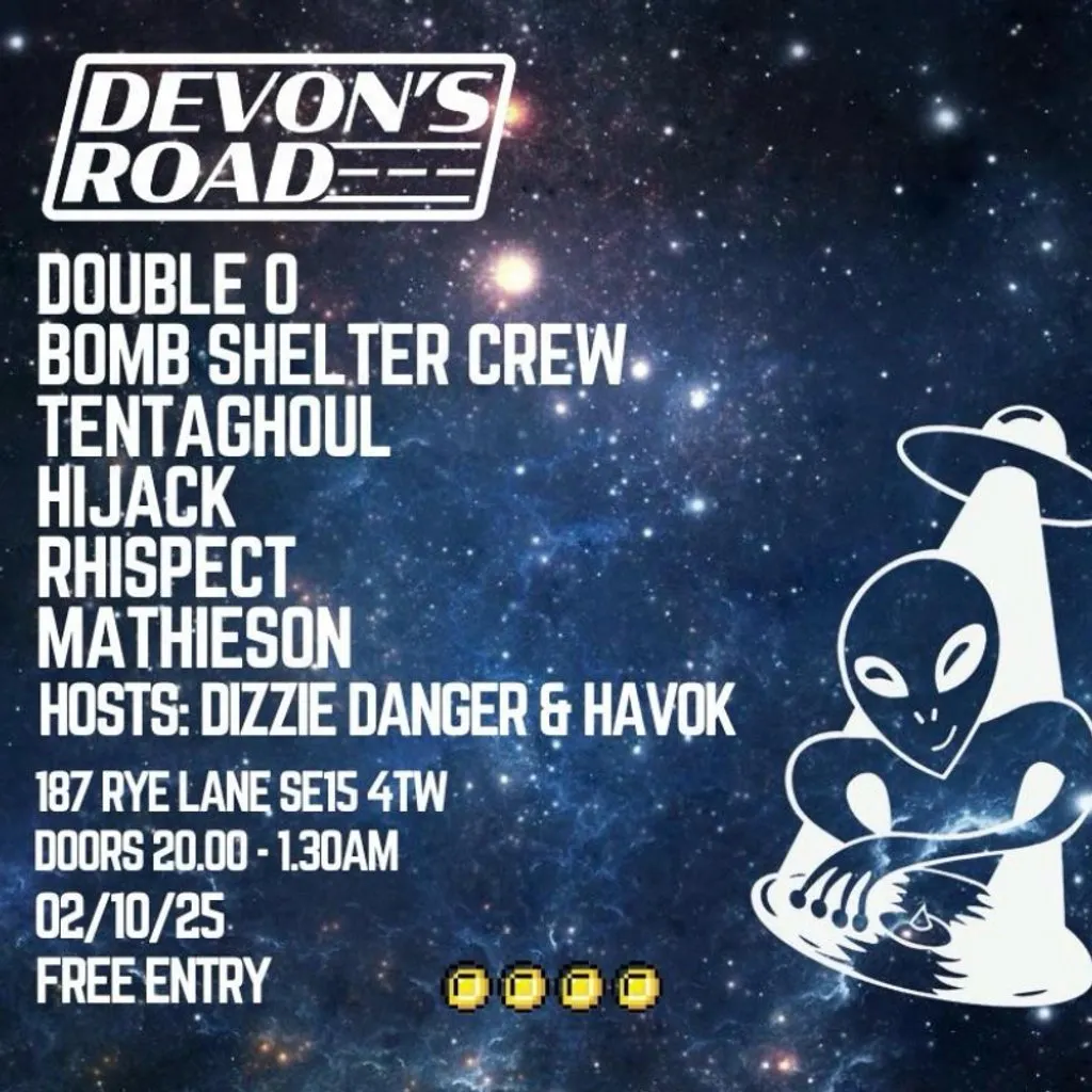 Devon's Road free party with Double O, Bomb Shelter Crew, Hijack | The ...