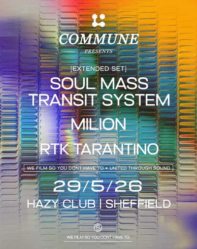 Tickets: Soul Mass Transit System Extended Set, Milion & RTK Tarantino ...