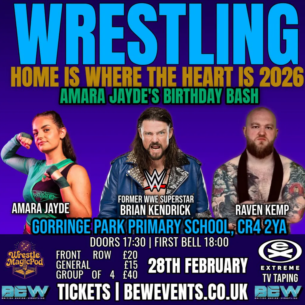 Live Professional Wrestling in Mitcham, South West London | Gorringe ...
