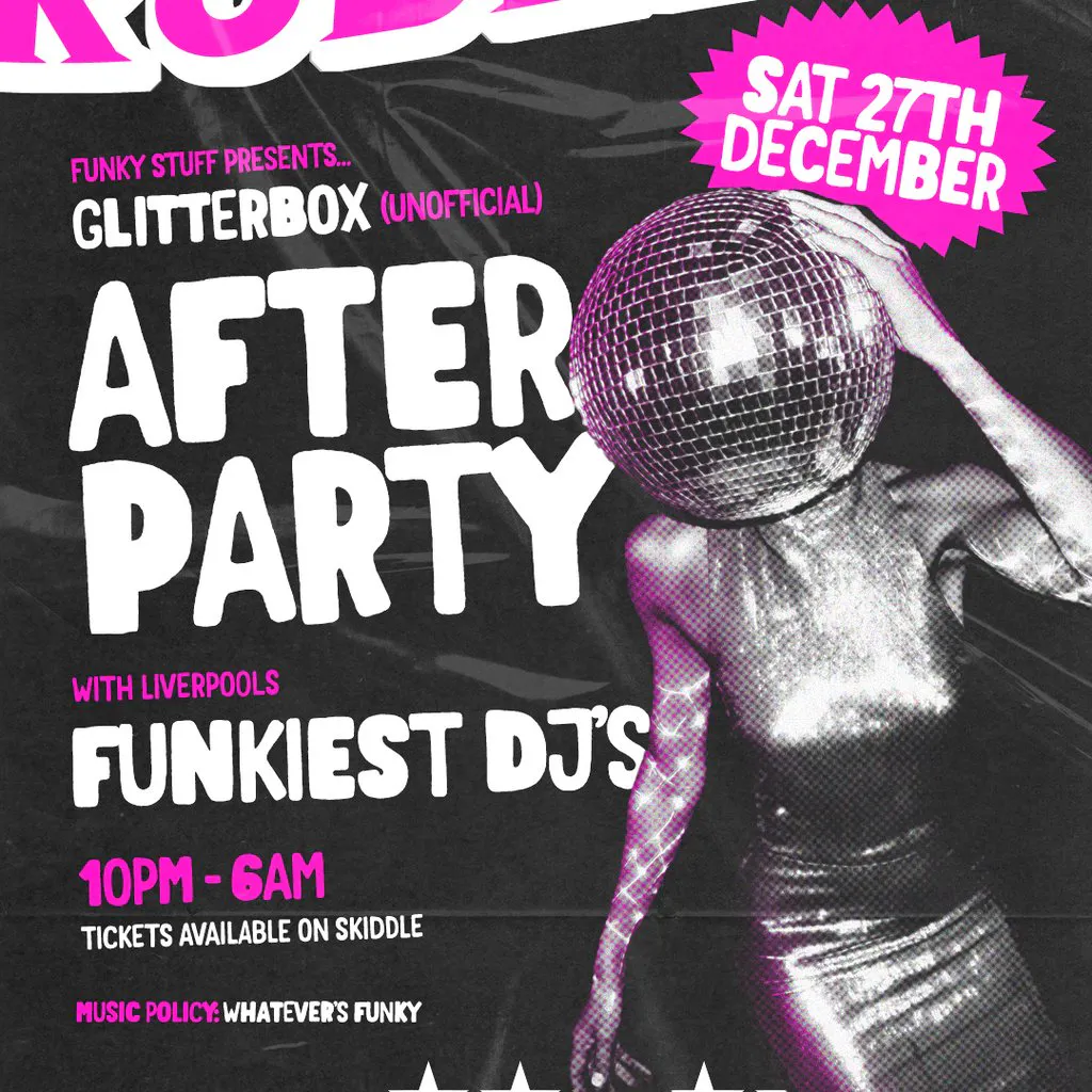 Funky Stuff X Rubells - Glitterbox After Party | Rubells Seel St ...