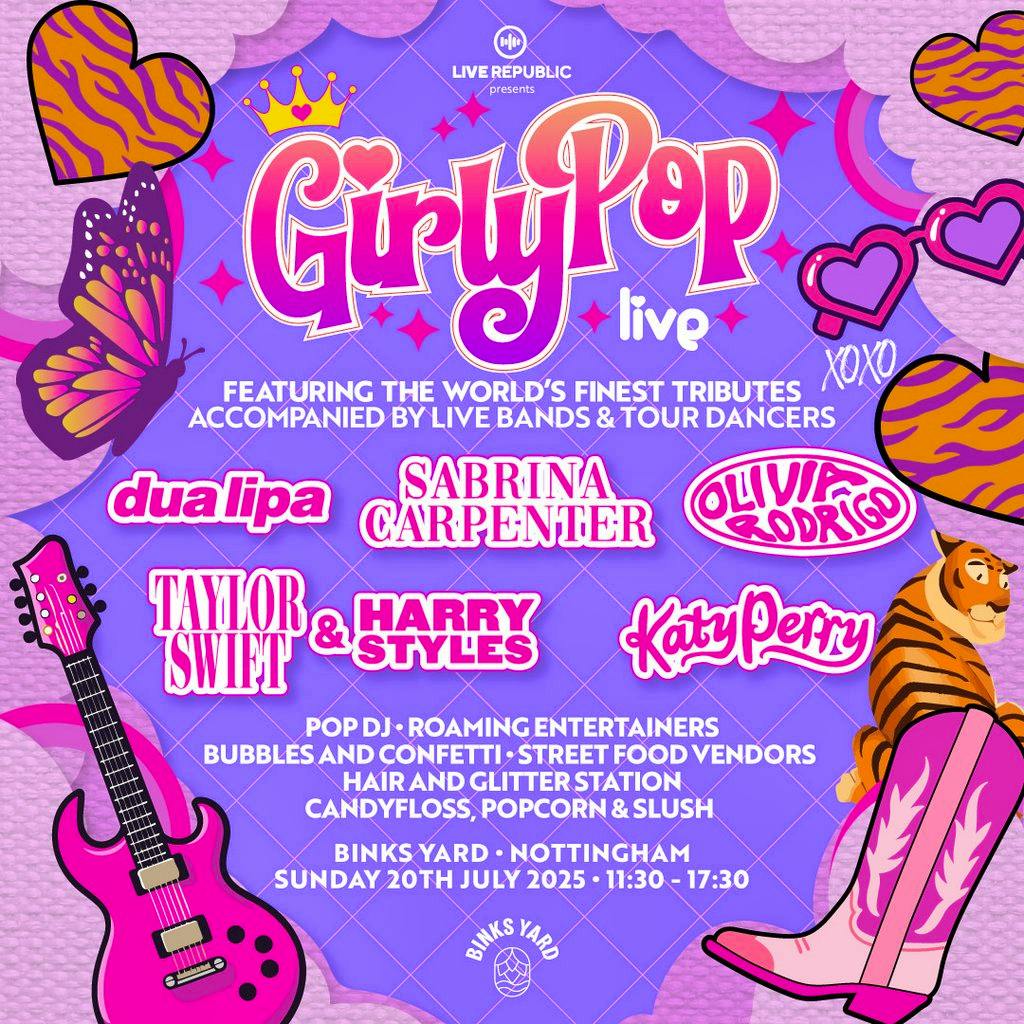 GirlyPop Live 2 | Binks Yard, Nottingham | 50 TICKETS LEFT! | Binks ...