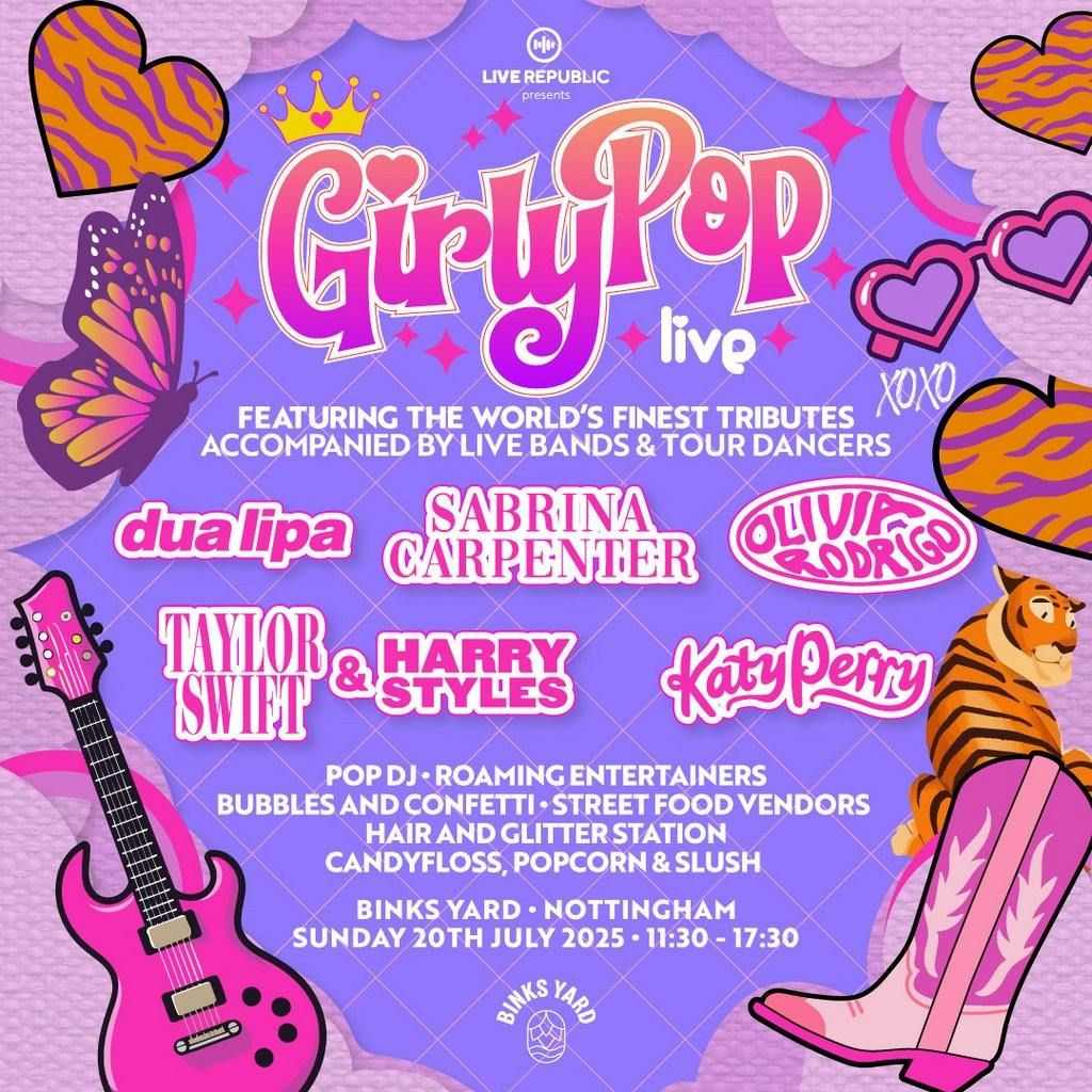 GirlyPop Live 2 | Binks Yard, Nottingham | 50 TICKETS LEFT! | Binks ...