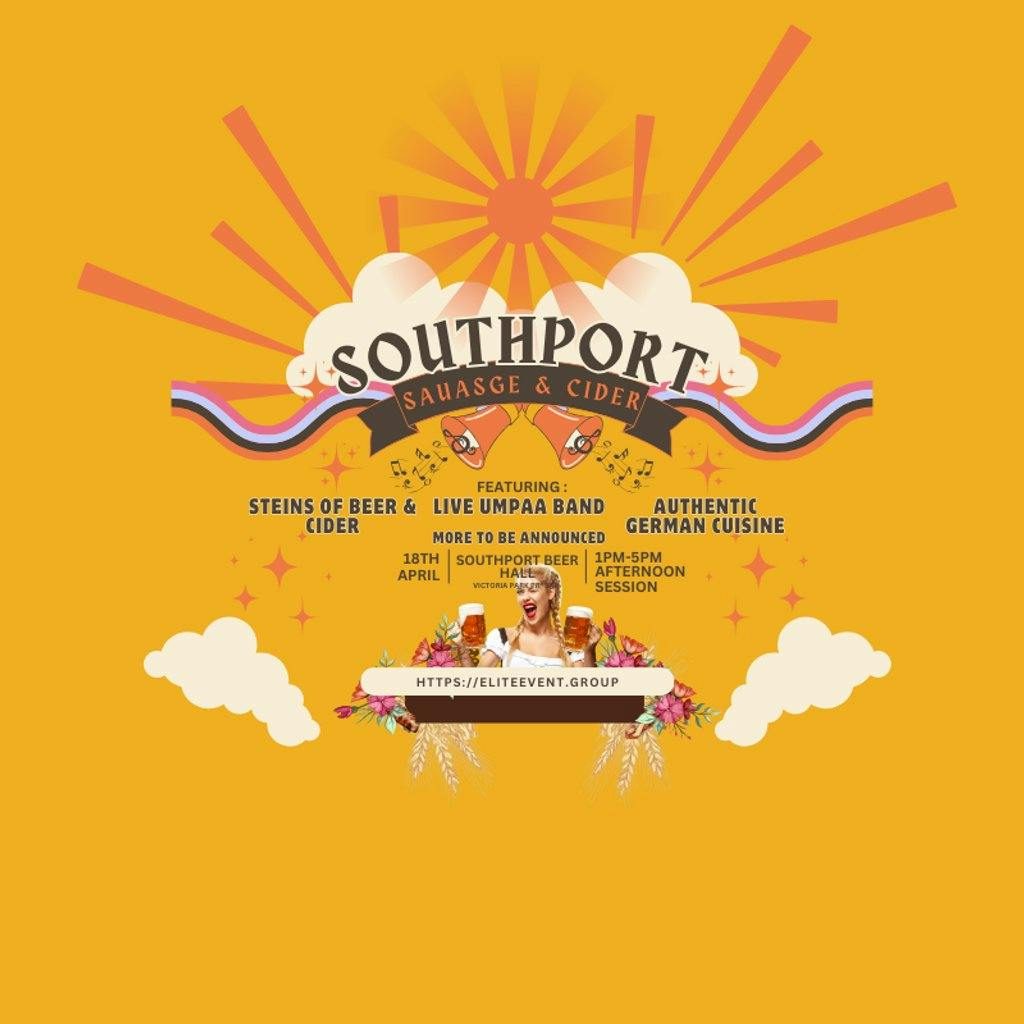 Tickets: Sausage & Cider Festival | Victoria Park Southport Sat 18 ...