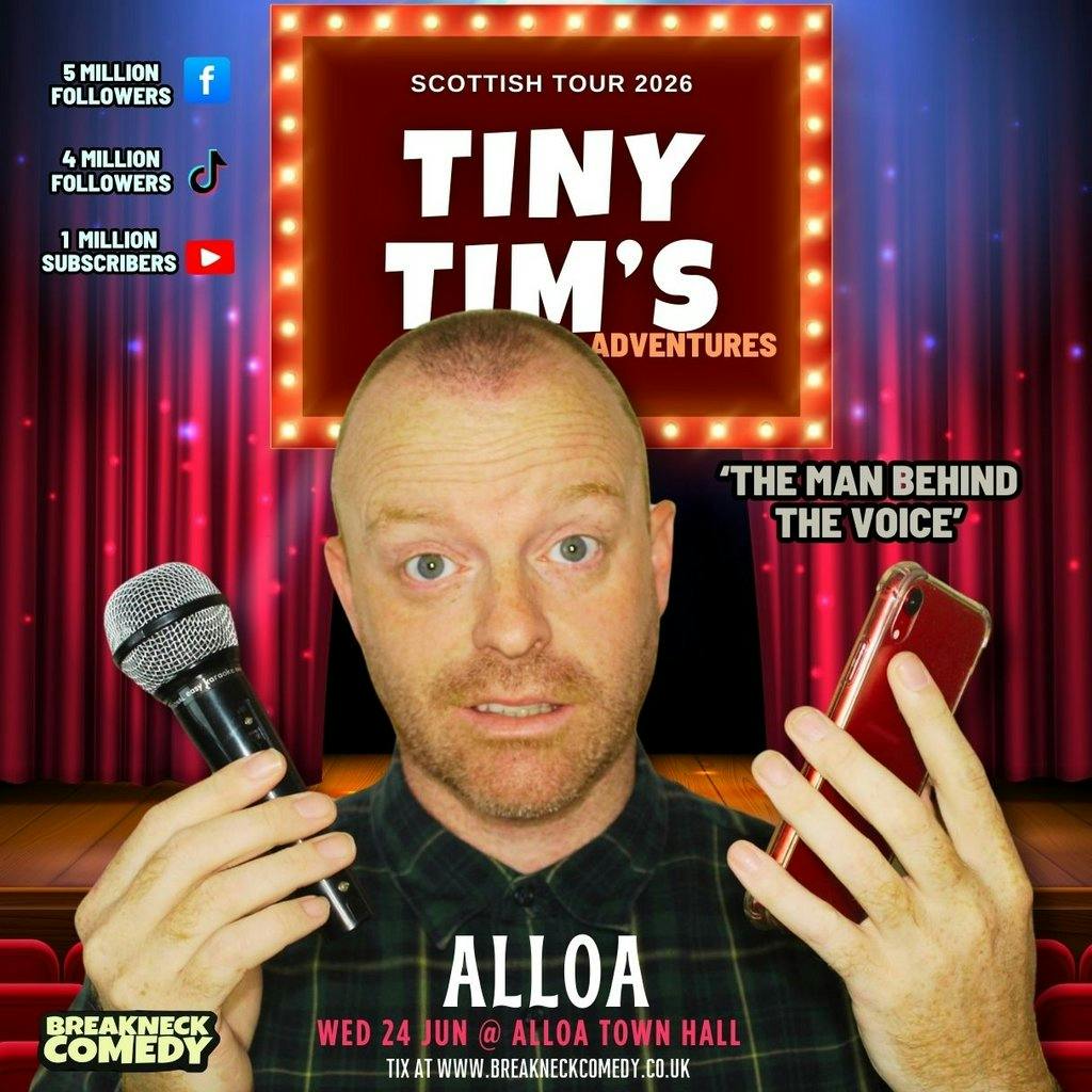 Tickets: Tiny Tim | Alloa Town Hall Alloa Wed 24 June 2026