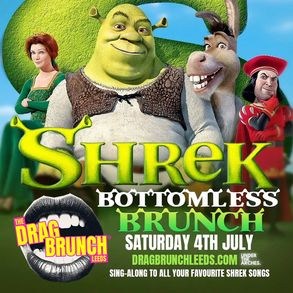 Tickets: The Drag Brunch - SHREK Bottomless Brunch | Bar Fibre Leeds ...