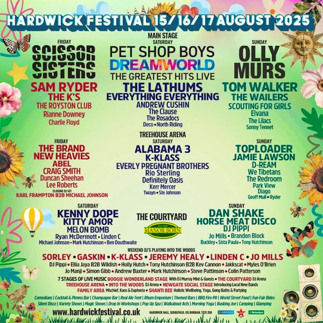 Hardwick Festival 2025 | Tickets & Line Up | Skiddle