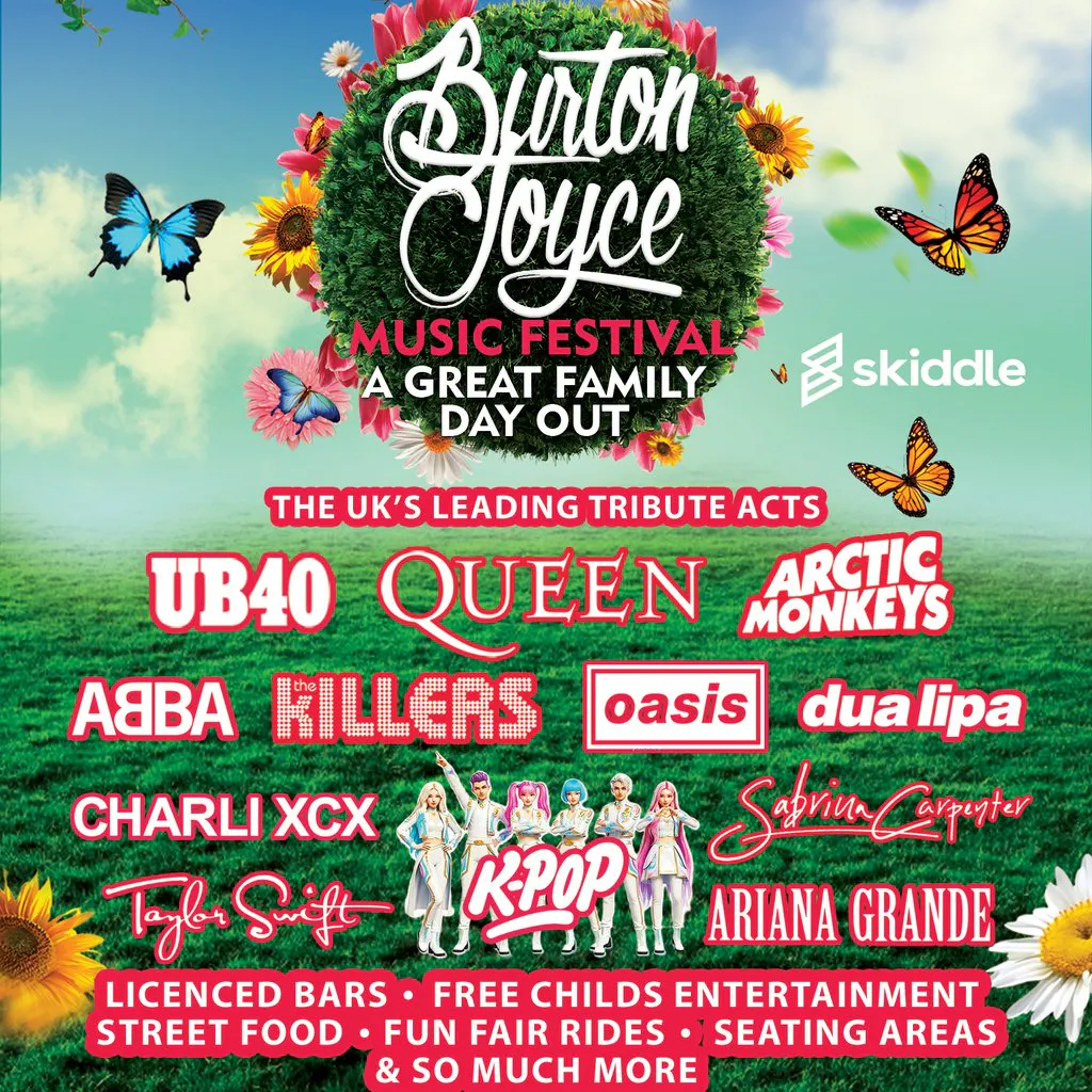 Tickets: Burton Joyce Music Festival (Your ultimate family day out ...