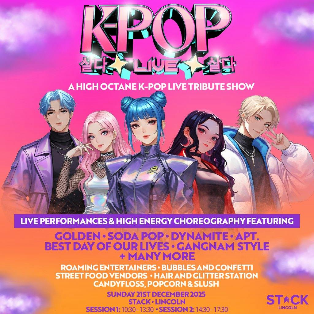 K-POP Live | STACK Lincoln | LIMITED TICKETS LEFT!!! | STACK Lincoln ...
