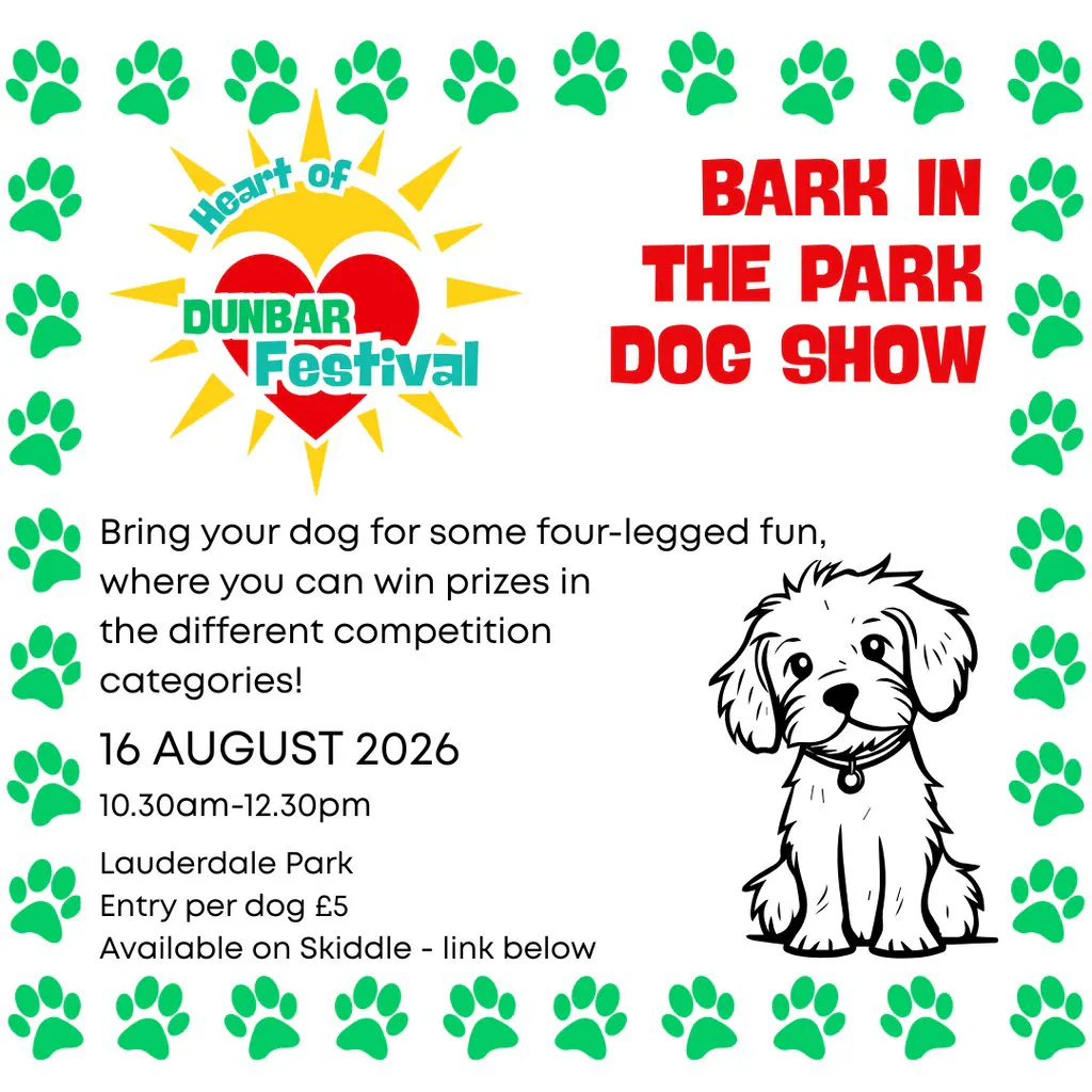 Tickets: Bark in the Park Dog Show | Lauderdale Park Dunbar Dunbar Sun ...