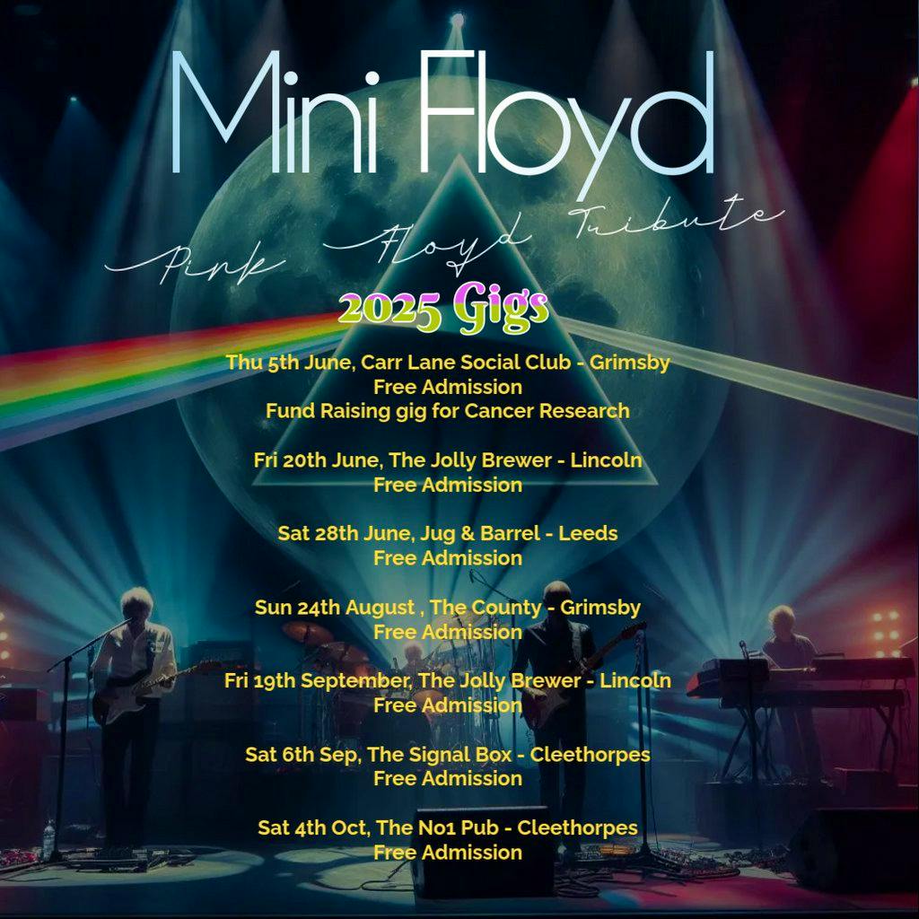 Tickets: Pink Floyd Tribute Band Fundraiser Gig For Cancer Research ...