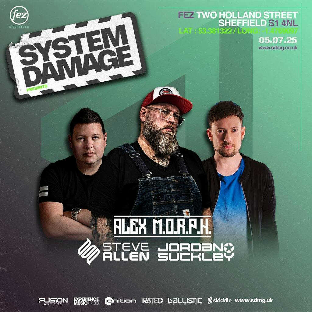 System Damage Presents Trance Sessions | The Fez Club Sheffield Sat 05 ...
