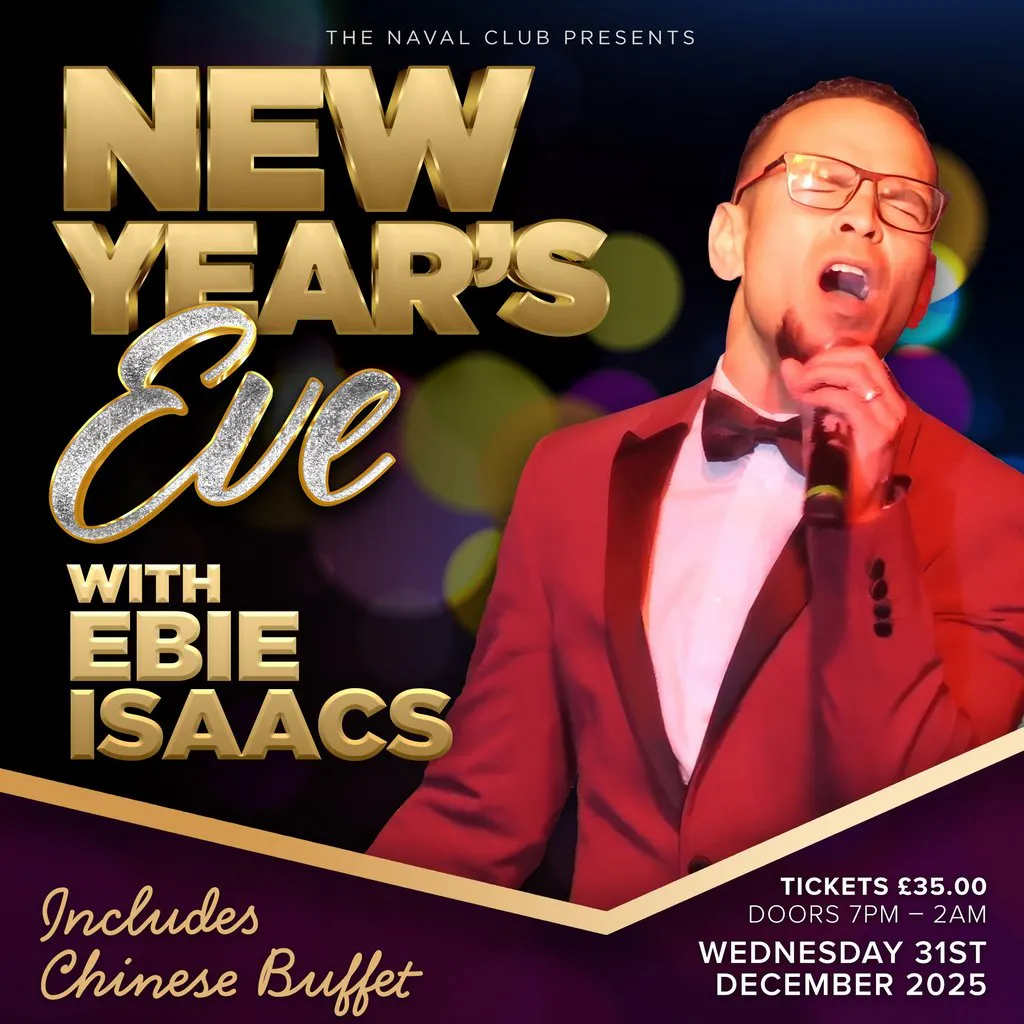 New Years Eve 2025 - Ebie Isaac's - Chinese Buffet Included | Liverpool ...