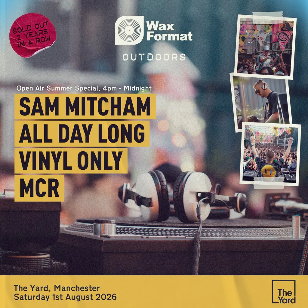 Tickets: Wax Format Outdoors: Sam Mitcham Vinyl Only All Day Long | The ...