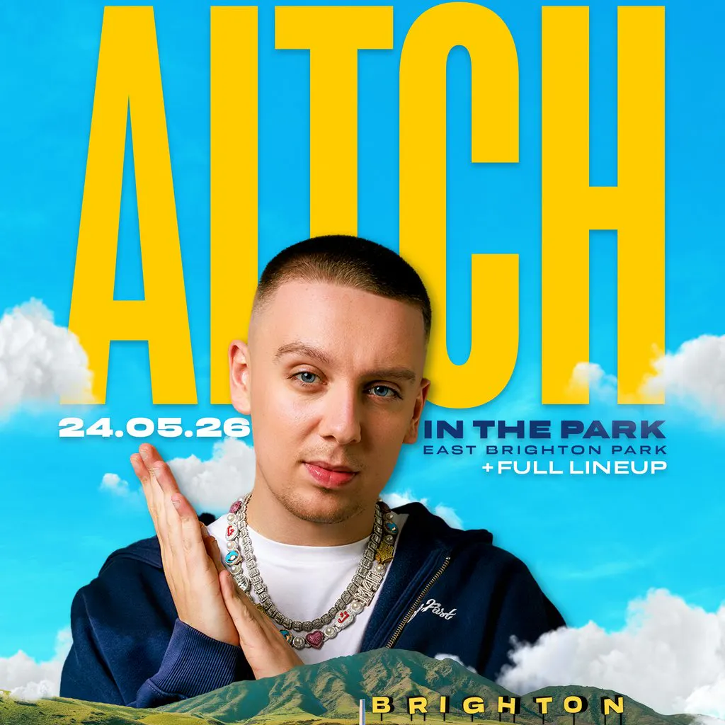 Aitch Live at East Brighton Park 2026 | East Brighton Park Brighton Sun ...