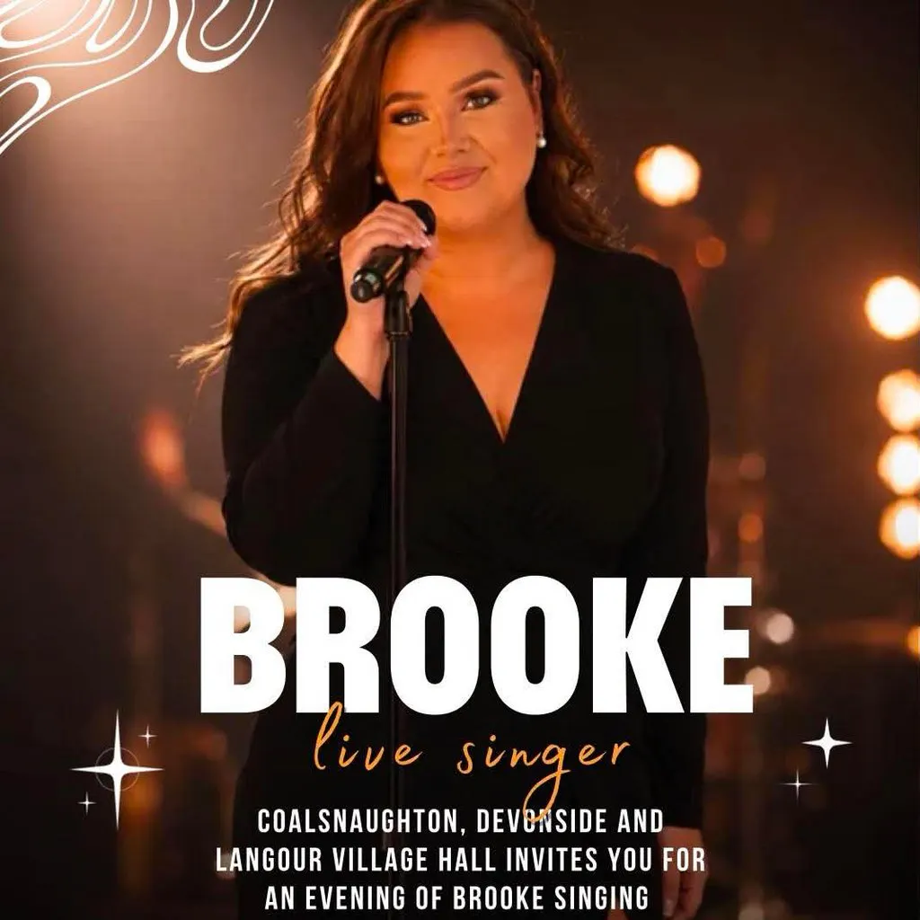Tickets: Brooke sings Adele and other hits | Coalsnaughton Village Hall ...