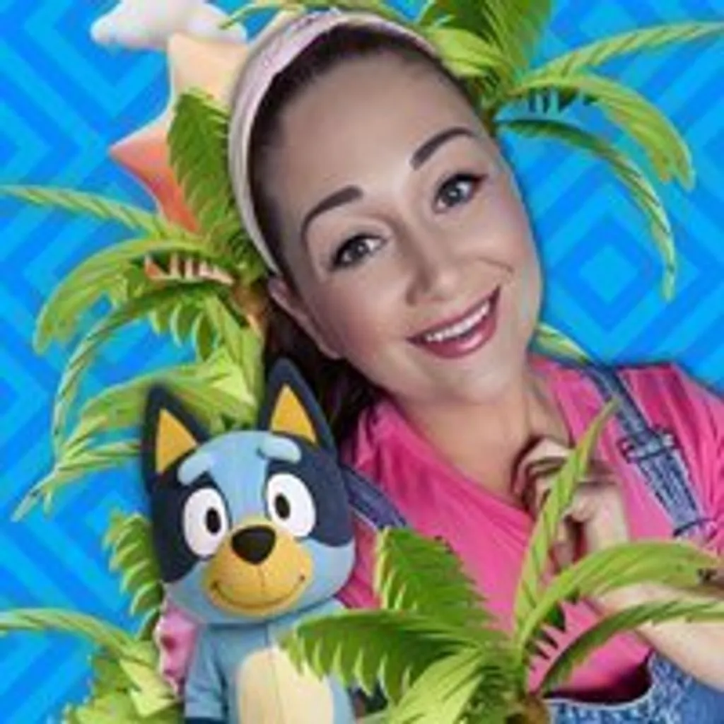 Miss Rachel Tribute & Bluey Mascot | Princess Bar Glasgow Sun 25 ...