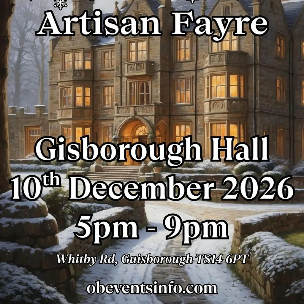Tickets: Christmas Artisan Fayre at Gisborough Hall | Gisborough Hotels ...