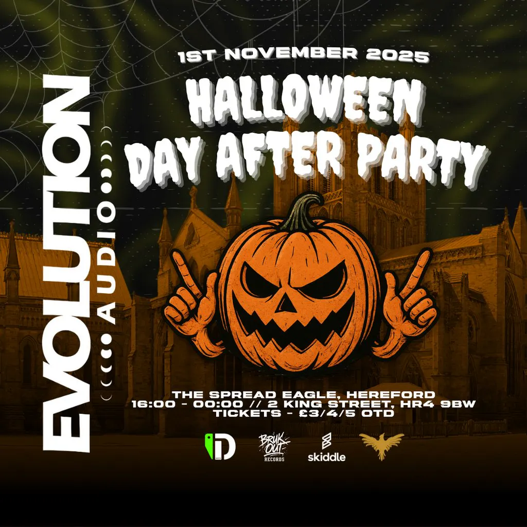 Tickets: Evolution Audio: Halloween After Party | The Spread Eagle ...