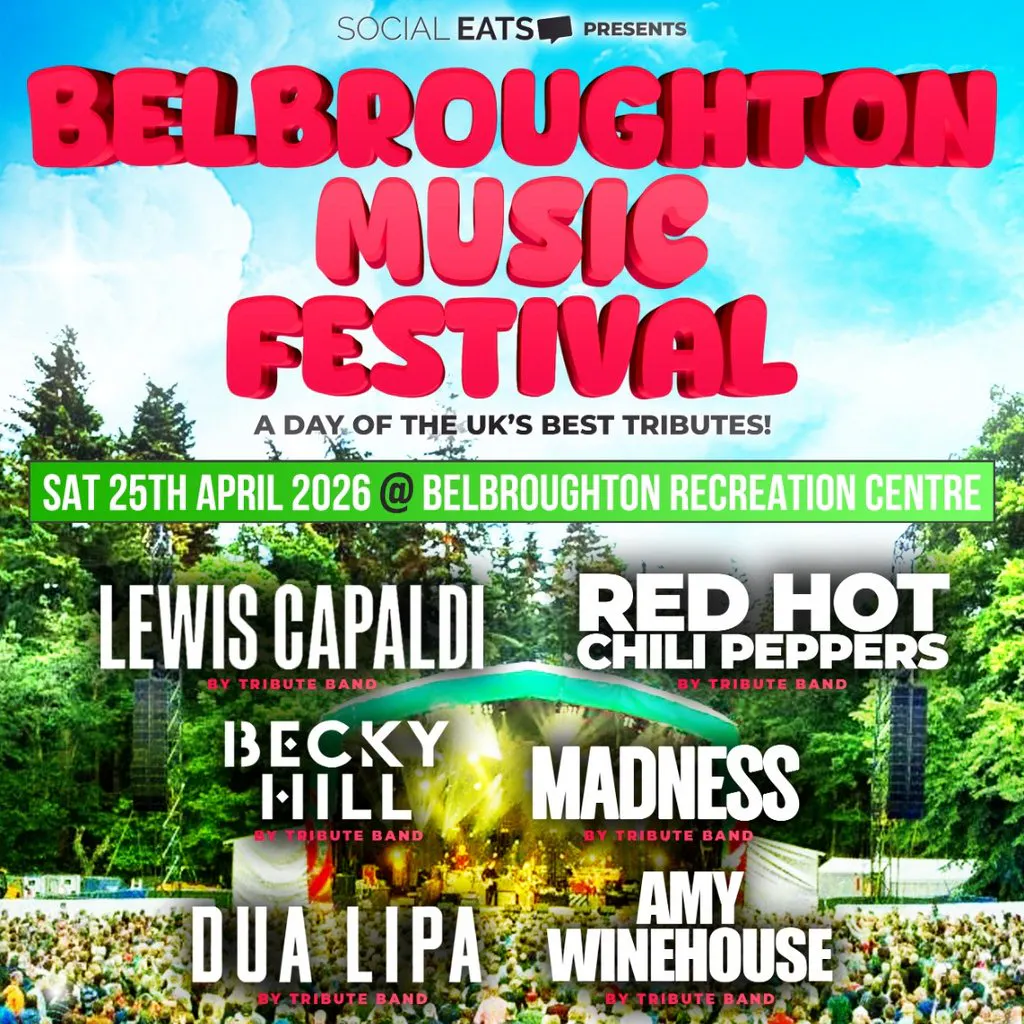 Tickets: Belbroughton Music Festival 2026 | Belbroughton Recreation ...