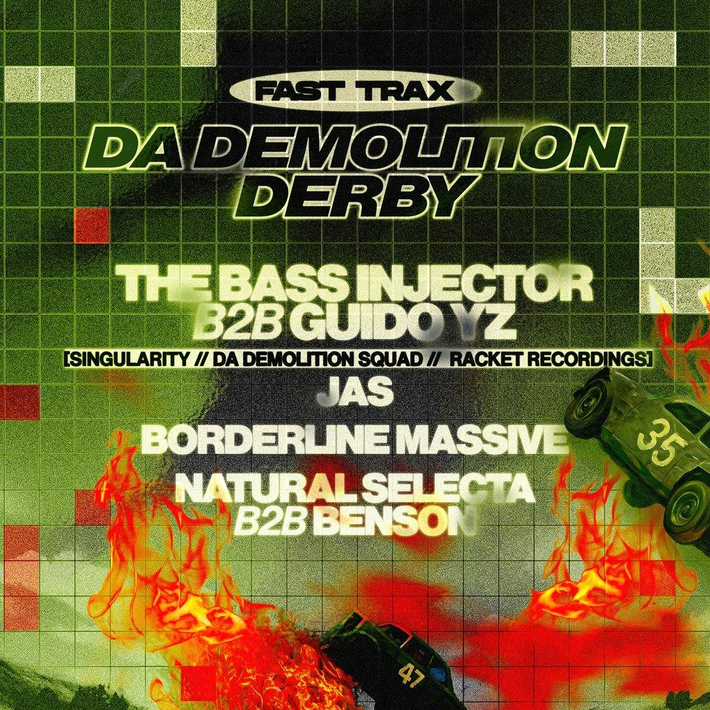 Tickets: Fast Trax: Da Demolition Derby | The Rainbow Pub Digbeth ...