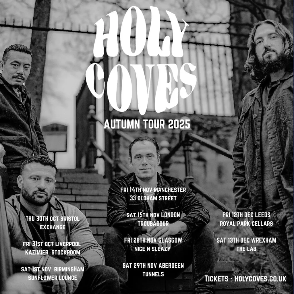 Holy Coves Autumn UK Tour | The Lab Wrexham Sat 13 December 2025