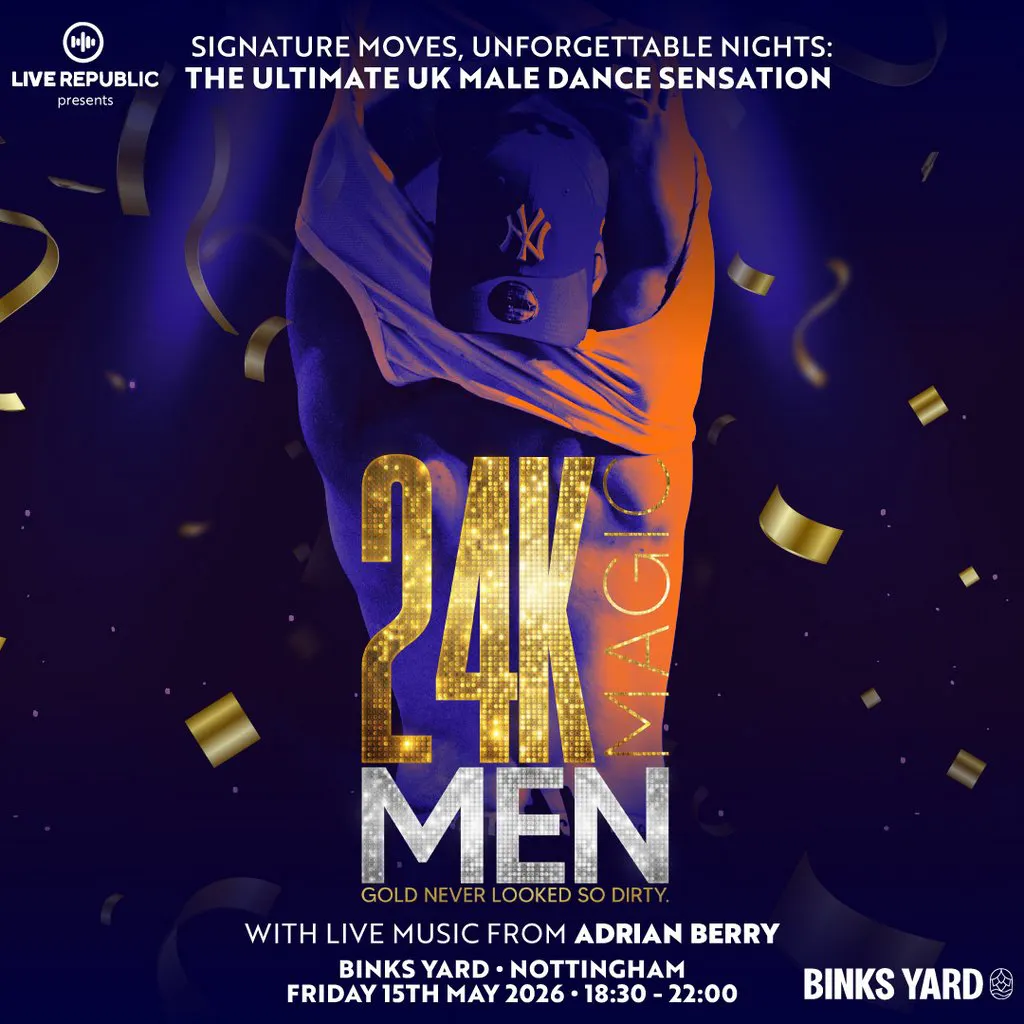 Tickets: 24k Magic Men | A Tribute to Magic Mike | Binks Yard | Binks ...