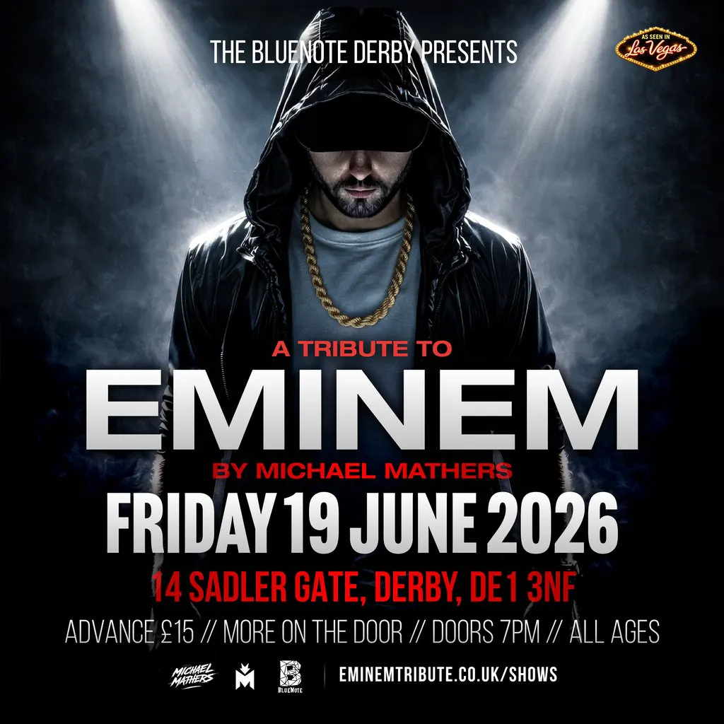Tickets: Eminem by Michael Mathers - Tribute | The Blue Note Derby Fri ...