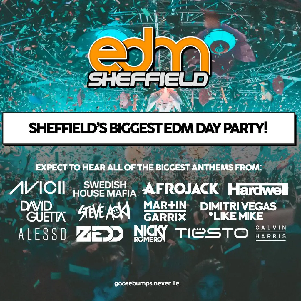 2010's EDM: The Day Party! - Sheffield | Network Sheffield 14 16 ...