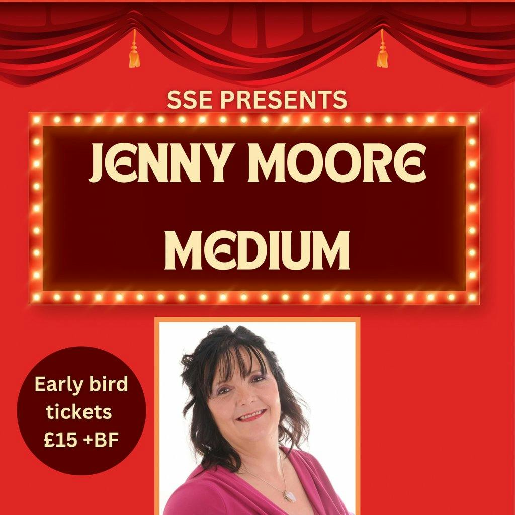 Tickets: SSE Presents An evening with Jenny Moore Medium | Knutsford Little Theatre Knutsford ...