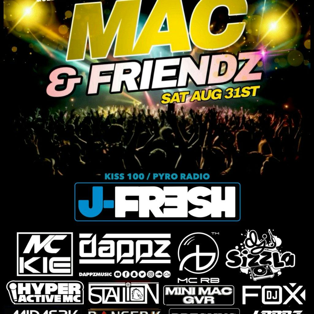Mac & Friendz | (Imber Court) East Molesey Sat 31 August 2024