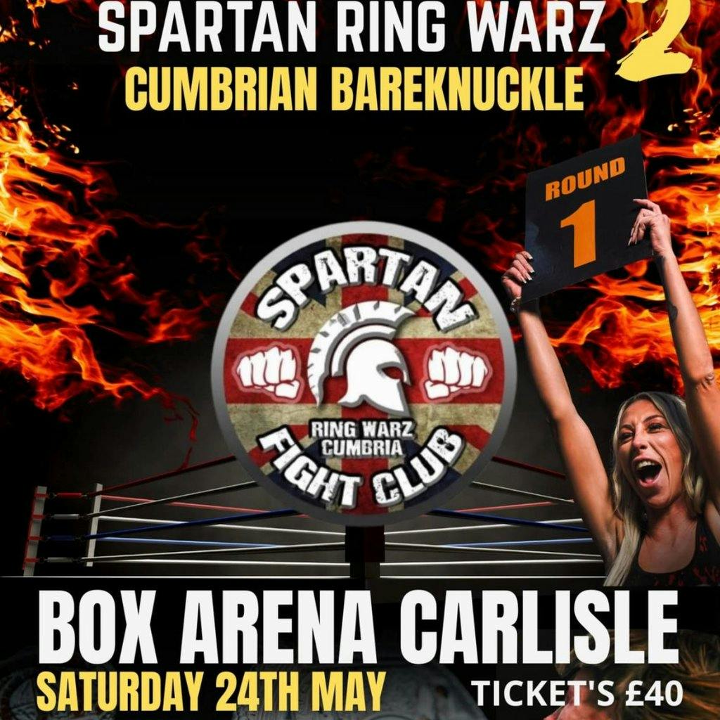 Spartan Ring Wars 2 | Box Arena Carlisle Sat 24 May 2025
