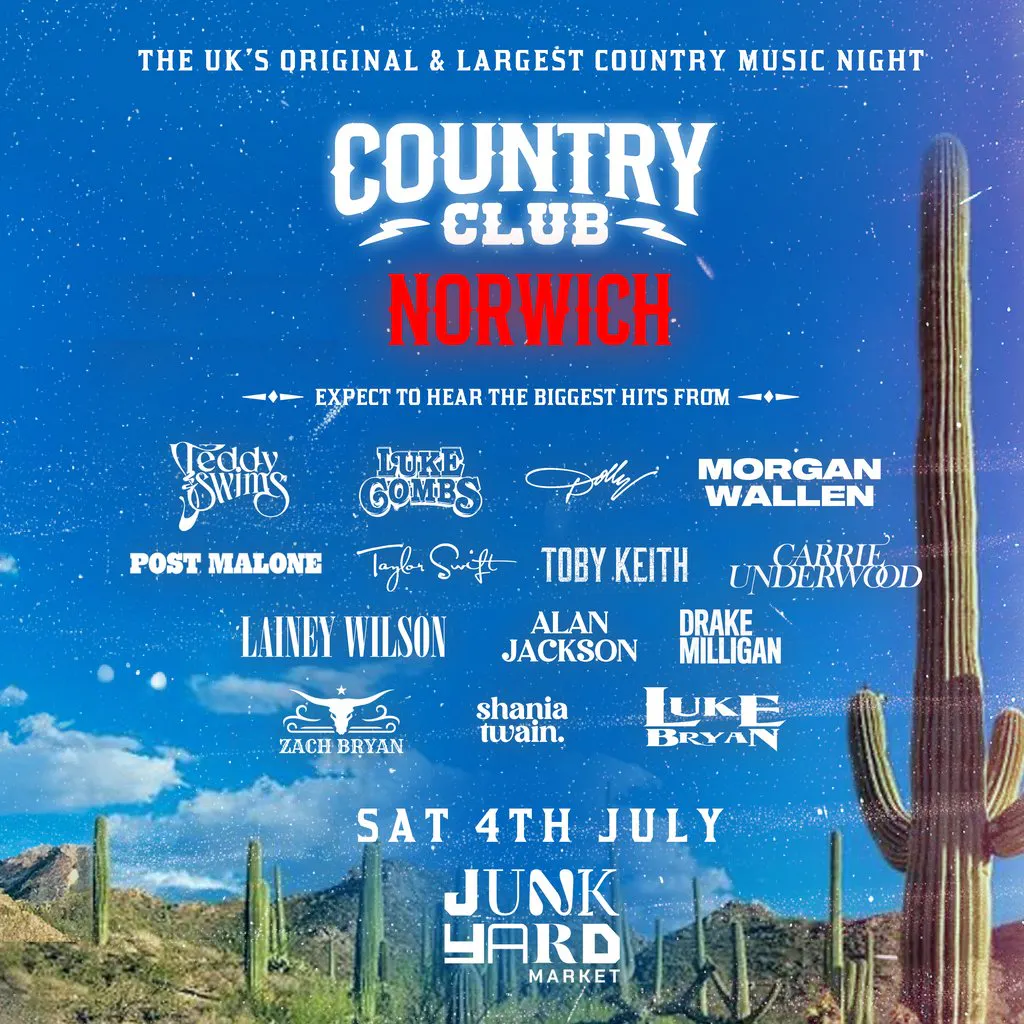 Tickets: Country Club - Outdoor Country Music Festival - Norwich ...