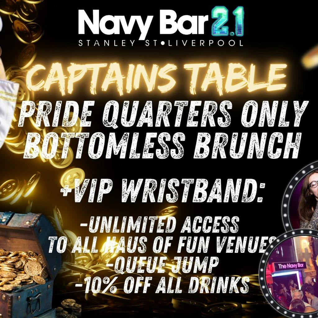 Tickets: The Captain's Table: A Nautical Drag Queen Bottomless Brunch ...