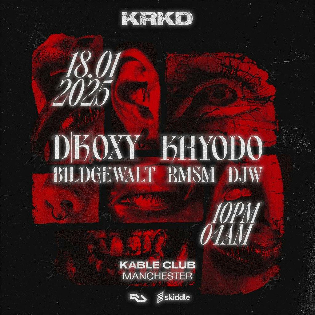 Tickets: KRKD Presents: D|K|OXY, KHYODO,BILDGEWALT | Kable Club ...
