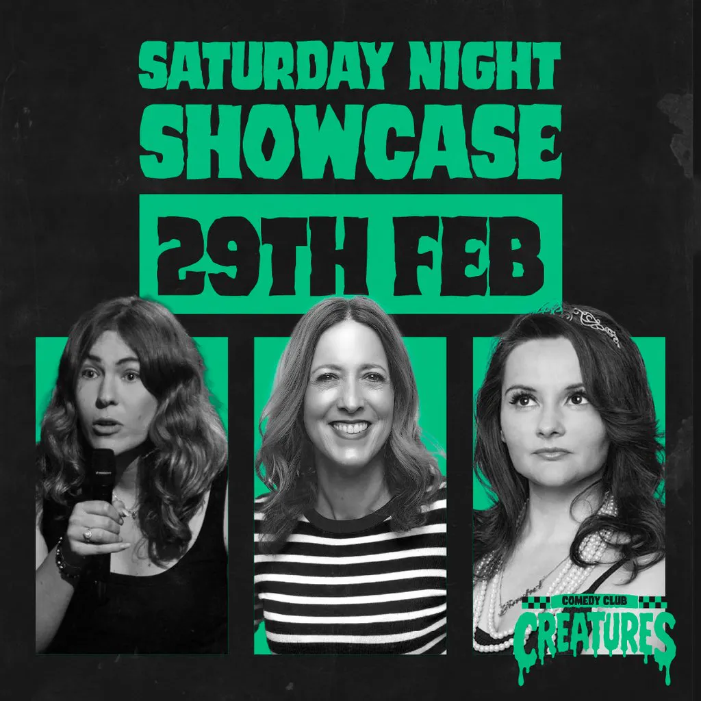 Saturday Night Showcase|| Creatures Comedy Club | Creatures Comedy Club ...