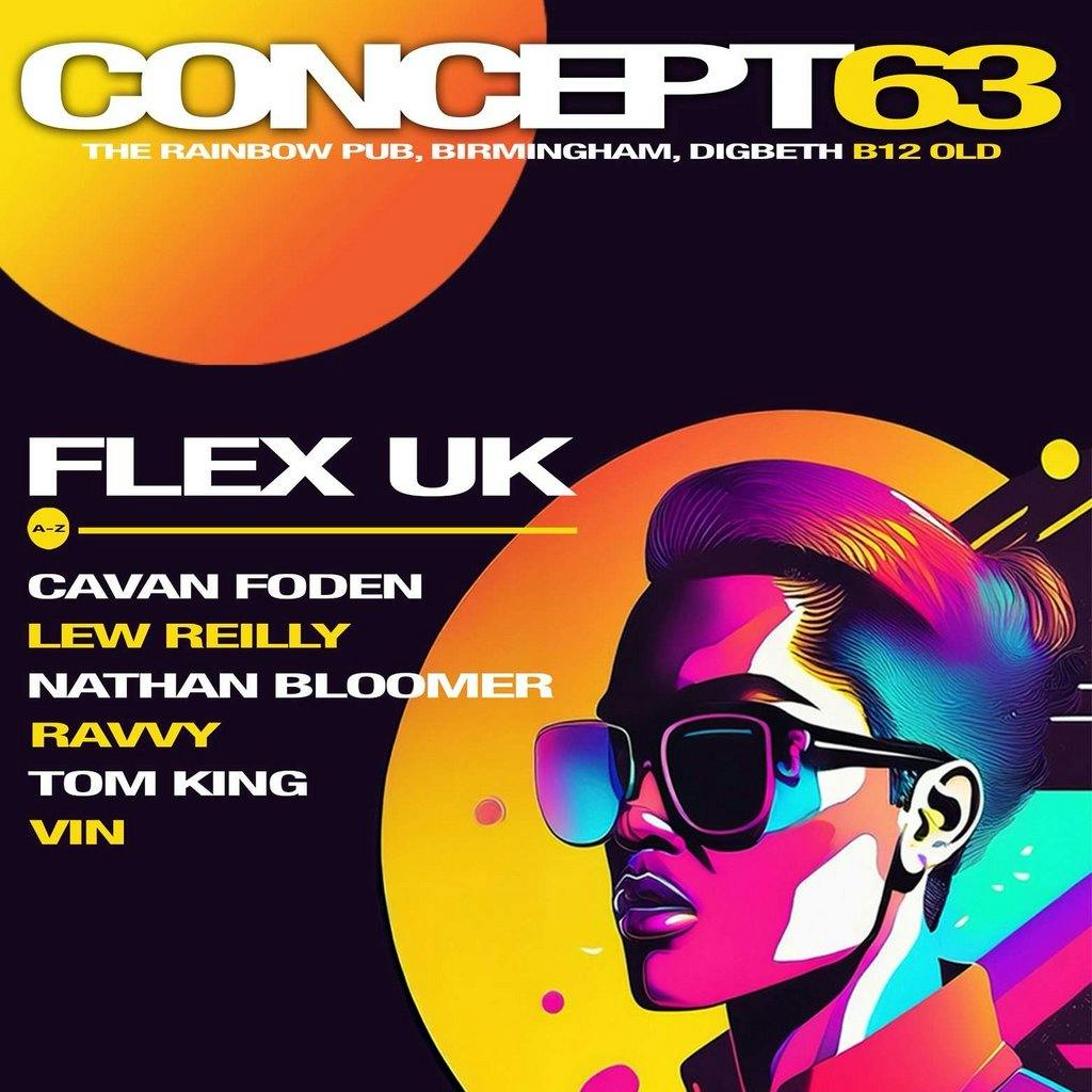Concept63: DEBUT 04/10/25 | The Rainbow Pub Digbeth Birmingham Sat 04 ...