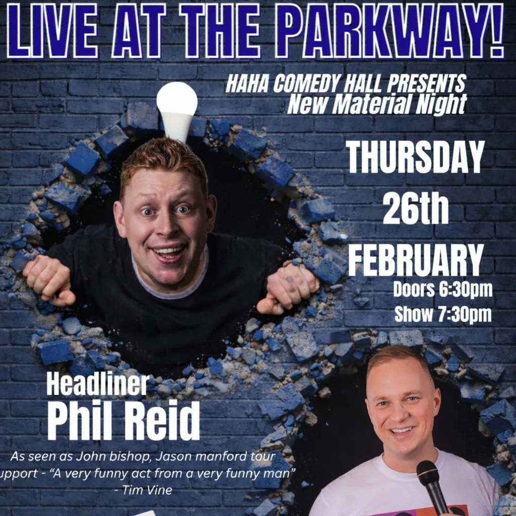 Ha Ha Comedy Hall - New Material Night - MC James Kilvington | The ...