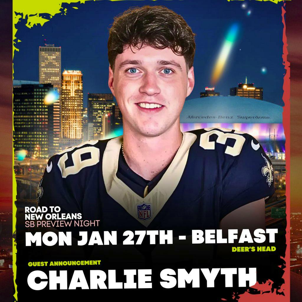 Super Bowl Preview Night Belfast | Pro Football Ireland | Deers Head ...